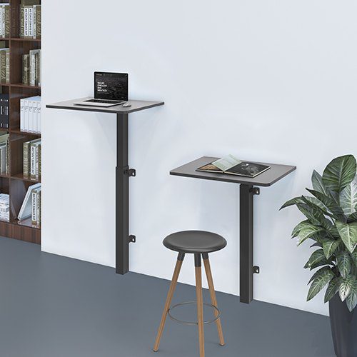 Wall Mounted Height Adjustable Desk Workstation 1 Height Adjustable Wall Mounted Height Adjustable Desk Workstation 1 Height Adjustable